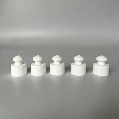 China 28mm Push Pull Plastic Sports Cap for Bottle Dispensing Caps for Bottle Plastic Screw Cap for sale