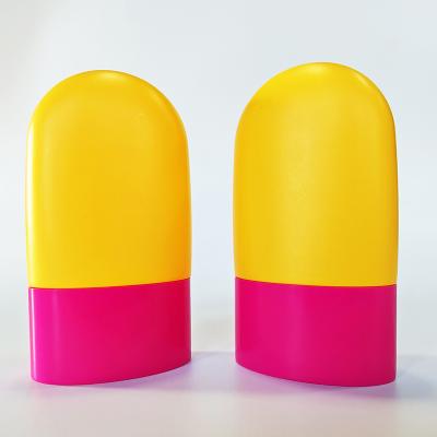 China 50ml Portable Durable Customization Sunscreen Hand Cream BB Cream Container Cosmetic Packages for sale