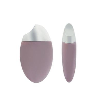 China Cute Pink Egg-Shaped PET Bottle 50ml Sun Protection Serum Travel Size Packaging for sale