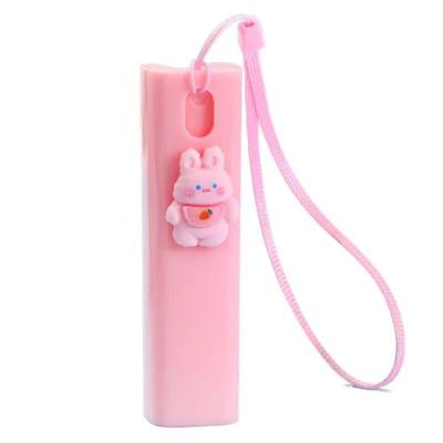 China 10ml 20ml square Hand Sanitizer Sprayer Bottle Empty Plastic Name Card Perfume Spray Bottles for sale