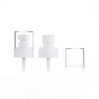 China Plastic Fine Mist Spray Pump With Transparent Over Cap Threaded Cosmetic Atomizer for sale