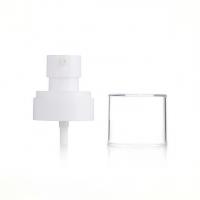China Plastic Fine Mist Spray Pump With Transparent Over Cap Threaded Cosmetic Atomizer for sale
