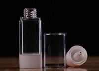 China 15ml PP Airless Cosmetic Bottle with Customizable Logo Empty Pump Container for sale