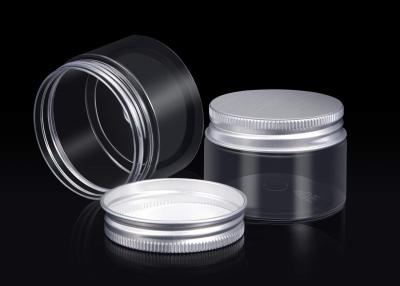 China Aluminum Silver Lids Empty Lotion Jars 4 Oz Cosmetic Airless Cream Jar for sale