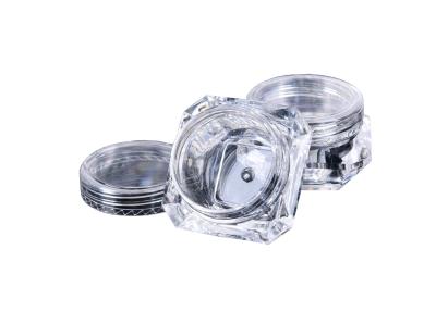 China 5g Clear Cosmetic Cream Jar Small Capacity Daily Life Long Life Span for sale