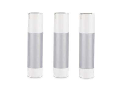 China Portable Frosted Airless Cosmetic Bottles Lightweight Easy To Carry for sale