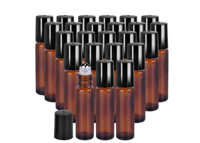 China 10ML Essential Oil Roller Bottles With Stainless Steel Roller Ball for sale