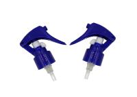 China Blue Mini Trigger Sprayer Leakage Proof 24mm 28mm Inner Diameter Hand Pump for sale