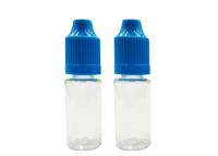China 10 ml Portable Squeezable Dropper Bottles with Blue PP Cap - SSOB-08 Model for E-Liquids and Oils for sale