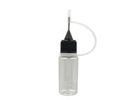 China 10ml Needle Nozzle Squeezable Dropper Bottle Non Spill Easy Drip Oil PET PP for sale