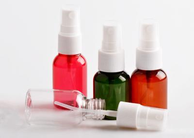 China O pulverizador cosmético vazio pequeno engarrafa a superfície com nervuras transparente do pulverizador fino da névoa 25ml à venda