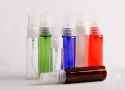China Variety Round Plastic Mist Spray Bottle 30ml PET / PP Material For Perfume for sale