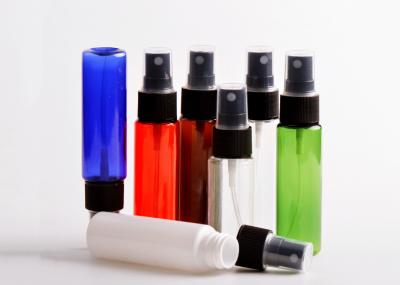 China Variety Round Plastic Mist Spray Bottle 30ml PET / PP Material For Perfume for sale