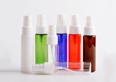 China Variety Round Plastic Mist Spray Bottle 30ml PET / PP Material For Perfume for sale