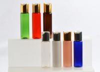 China 30ml Empty Plastic Pump Bottles with Aluminum Press Caps Multi Colors for sale
