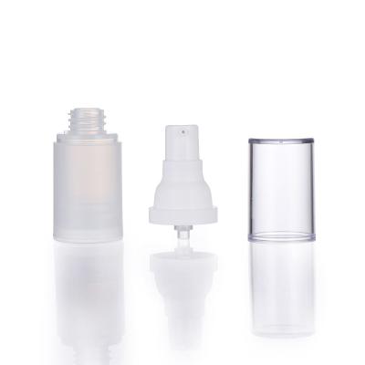 중국 금 답답한 펌프 혈청 화장용 병 15ml 여행 병 비 유출 판매용