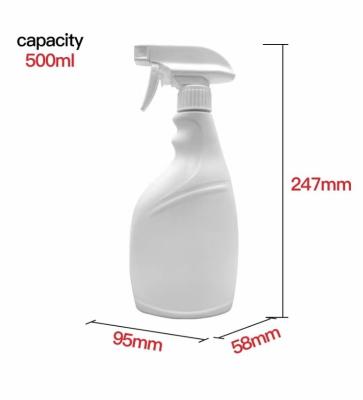 Китай Брызги пуска уборщика бутылки 16oz 500ml брызг Multi HDPE цели пластиковые детержентные продается