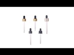 Cores personalizadas 18mm 24mm Gloss PP Plastic Dropper com pipeta de plástico para medições precisas