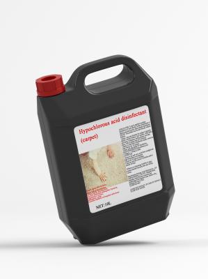Cina Rimozione disinfettante disinfettante acida ipoclorosa della formaldeide del tessuto HCLO del tappeto in vendita