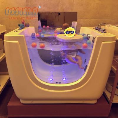 Cina Vasca senza camera d'aria della STAZIONE TERMALE del bambino della pompa dell'interno con l'ozono combinato di Thermosta di massaggio in vendita