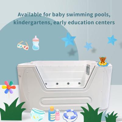 China Vasca indipendente rettangolare di massaggio di controllo di computer della vasca da bagno del bambino for sale