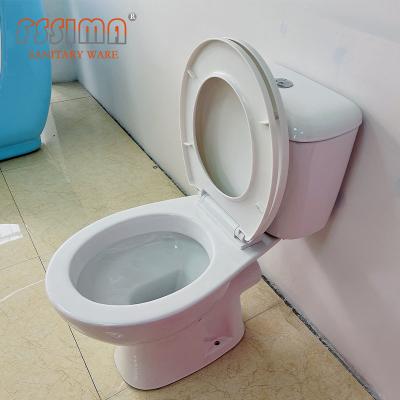 Cina Sanitari da bagno senza montatura in ceramica Francia Toilette in stile classico a 2 pezzi in vendita