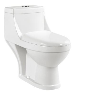 Cina Gabinetto superiore della toilette con sciacquone di due bottoni 3.0-6.0L fisso in vendita
