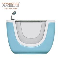 China Cuba recém-nascida 1100x850x900mm da piscina do bebê das crianças da inserção da banheira de vidro do bebê à venda