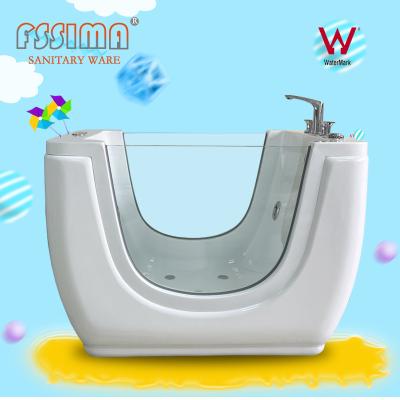 Cina Bolla di aria combinata di massaggio della vasca della STAZIONE TERMALE del bambino della filigrana con il sistema termostatico in vendita