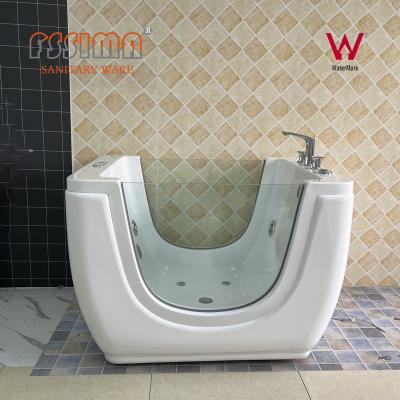 Cina Vasca 1100x850x900mm indipendente della stazione termale del bambino del negozio/ospedale del bambino con ozono in vendita
