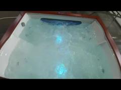 5' Seitenrock-Massage-Badewannen-Wasserfall-Jacuzzi-Wanne für Person des Badezimmer-2
