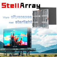 China P5/P6.67/P8/P10 StellArray Series Fixed Outdoor LED Screen 960*960*100mm 8000/10000 Brightness IP68 Protection for sale