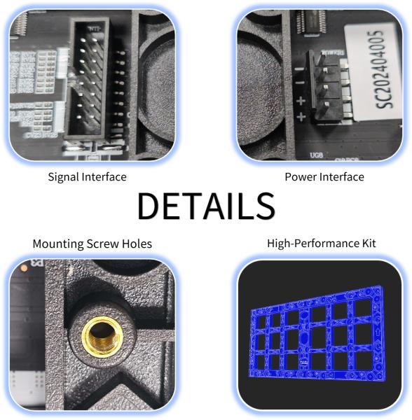 Quality VerditerColor Standard LED Module 320*160mm HDR Display Professional Structural for sale