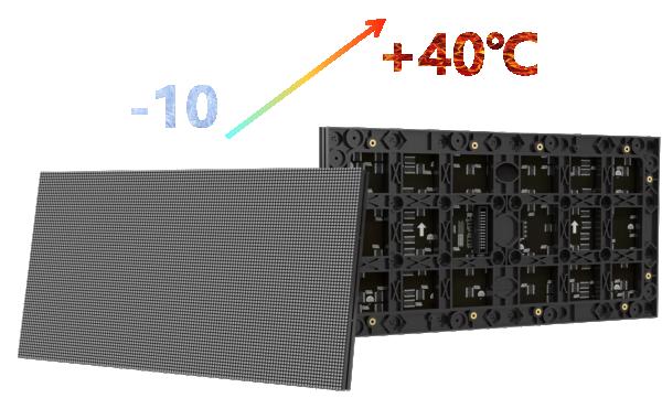 Quality VerditerColor Standard LED Module 320*160mm HDR Display Professional Structural for sale