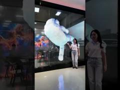 sculptstone holographic invisible screen ultralam series p2.5/p3.9/p6 flexible & cuttable
