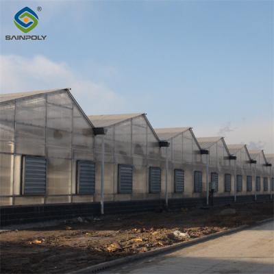Cina 5.5-7.5m Altezza serra fotovoltaica con tetto a pannelli solari in vendita