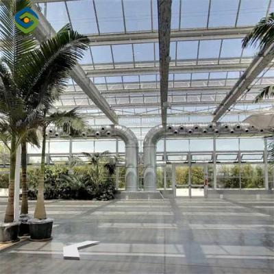 Cina 5.5-7.5m Altezza serra fotovoltaica con tetto a pannelli solari in vendita