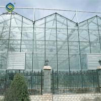 Quality Venlo Greenhouse Commercial Polycarbonate Glass Greenhouse For Seeds Vegetables for sale