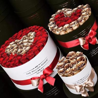 China Beautiful Preserved Real Flowers Eternal Roses gift  Fresh real roses for sale