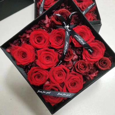 China Wholesale preserved rose flower boxes from ecuador farm New year gift for sale