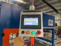 China 900*700 Working Area Automatic Packing Foam Electric Bonding Machine for sale