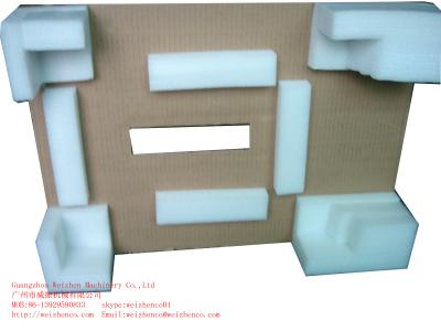 Cina Semi-automatica EPE/EVA/Sponge Foam Sheet Hot Melt Glue Machine Materiale di imballaggio in legno in vendita