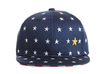 China Embroidered Cool Baseball Caps For Women Flat Brim 7 Holes Plastic Buckle for sale