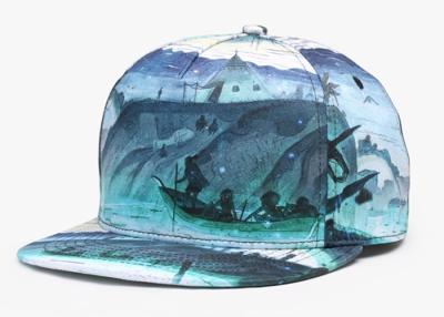 China Creative Design 3d Printed Baseball Cap Hip Hop Adjustable Size For Men / Women for sale