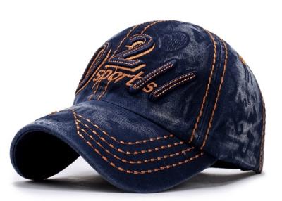 Cina Berretti da baseball ricamati cotone adulto Casquette antico per gli sport all'aperto in vendita