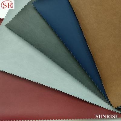 China High Quality PU Furniture Compression Leather Suede Wear-Resistant Waterproof Smooth Grain for Sofa Shoes Car Seats Embossed for sale