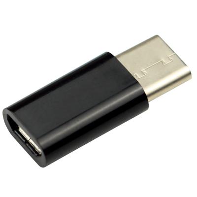 China Small Micro Adapter Converter , Micro Usb To Type C Adapter Stable Inner Molding Housing for sale
