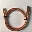 China Durable USB Lightning Cables , Metal Shell Lightning To Usb A Cable 5V/2.4A for sale