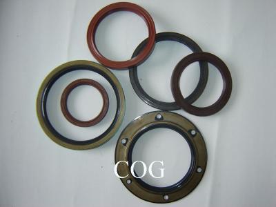 China TC rubber oil seals rubber parts skeleton oil seal mechanical oil seal rotary oil seal 30*40*7 black for sale