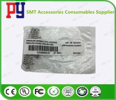 China SMT Siemens Spare Part PRESSURE SPRING 0.75X6.25X31X8.5 03048855-01 for sale
